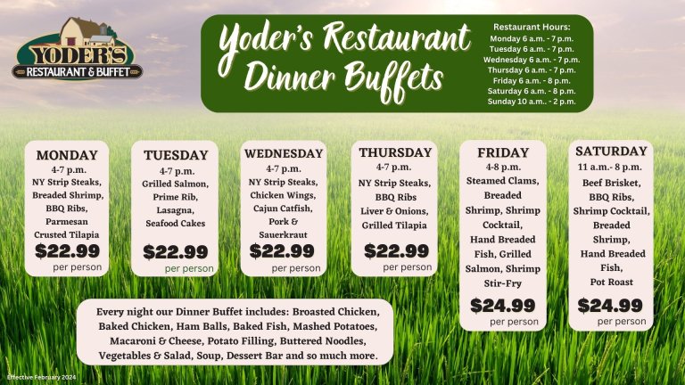 Restaurant - Yoder's Country Market
